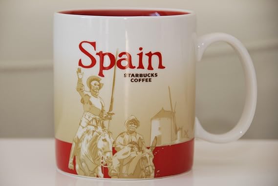 Starbucks Spain (Espana) Global Icon Coffee Tea Mug 16 Oz: Amazon.co.uk ...