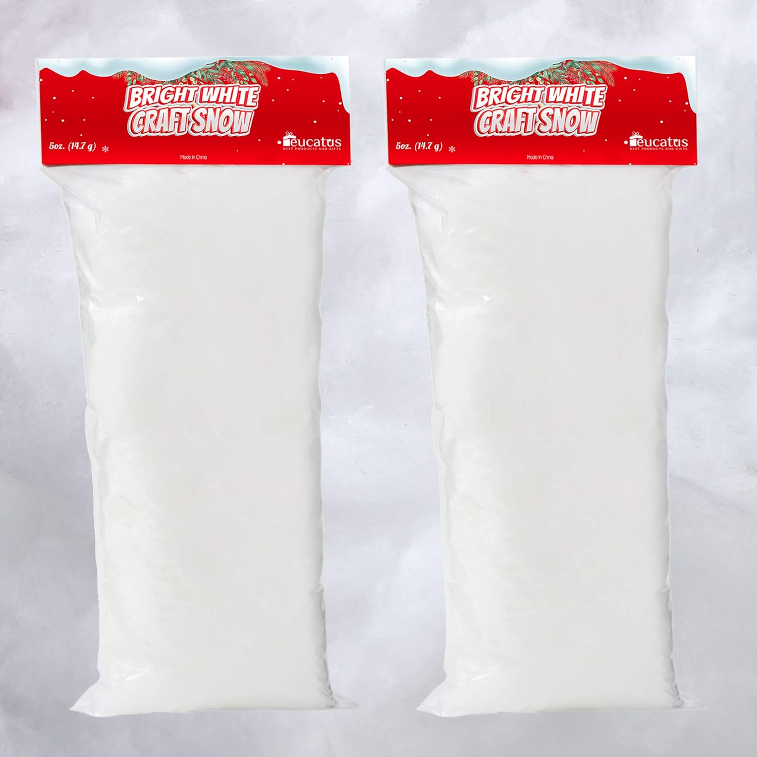 Amazon.com: Super Realistic Fake Indoor Snow Blanket. 30 sqft Cotton ...