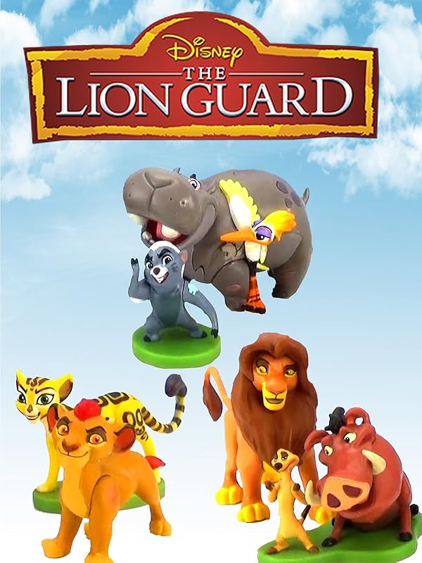 Amazon.com: Disney Junior Lion Guard Playset : Kion, Bunga, Fuli, Ono ...