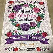 Amazon.com: Color the Proverbs: A Catholic Coloring Book Devotional ...