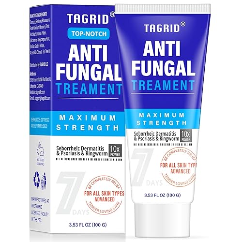 TAGRID Antifungal Cream, Psoriasis, Seborrheic Dermatitis, Ringworm ...