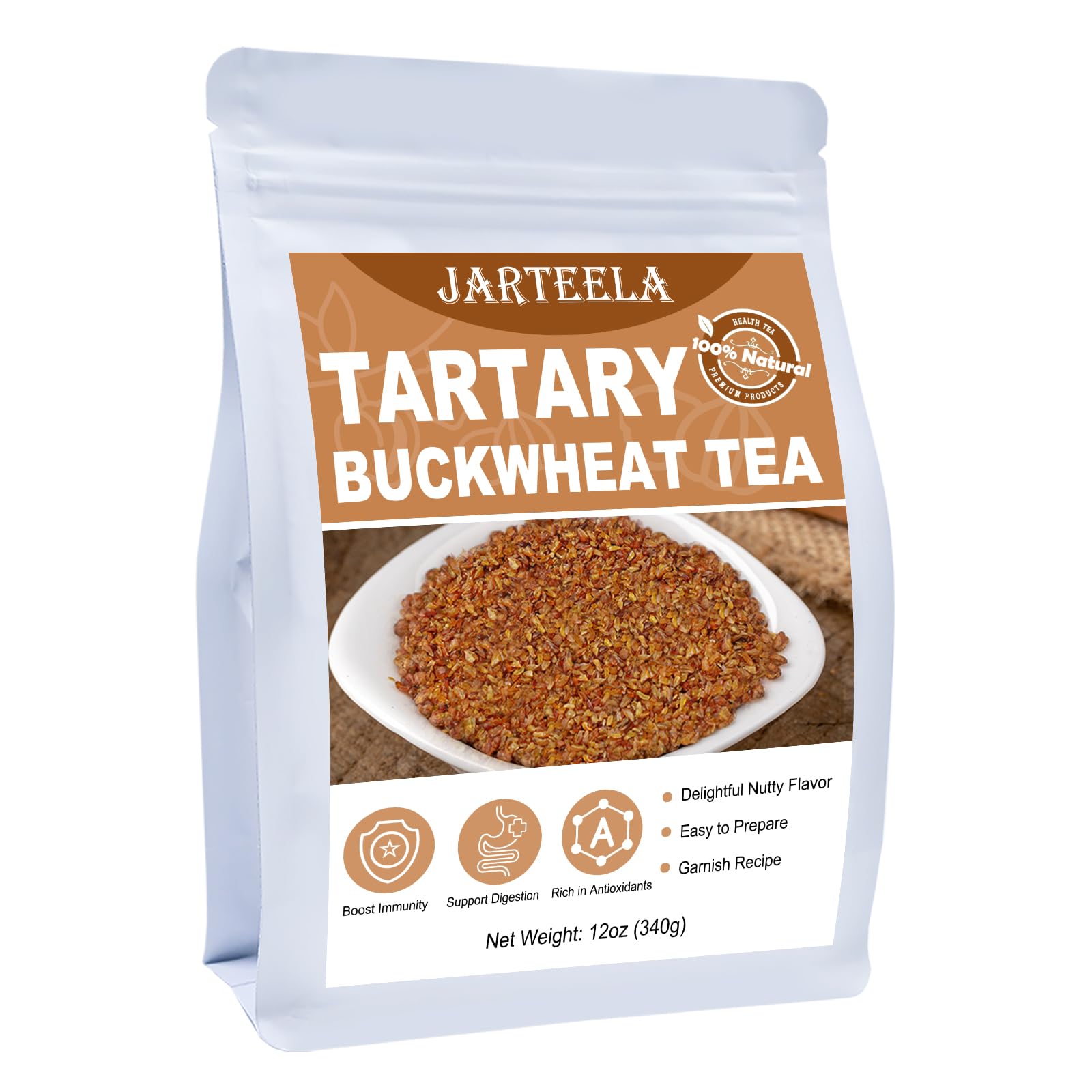 Mua Jarteela - Himalayan Tartary Buckwheat Tea - 12oz / 340g - Black ...