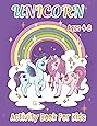 Unicorn Activity Book for Kids: Hidden Pictures, Word Search, Find the ...