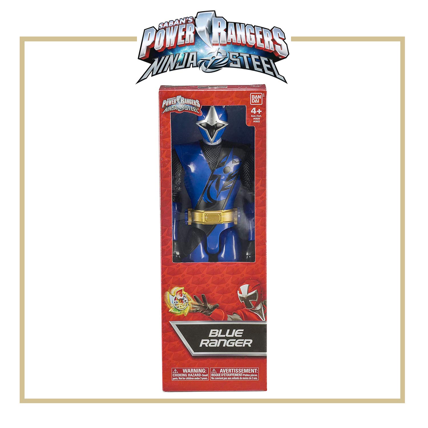 Mua Power Rangers Ninja Steel Blue Ranger | 30 cm Power Rangers Toys ...