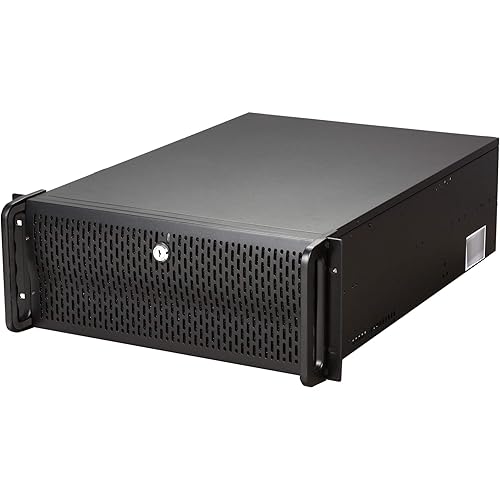 Rosewill 4U Server Chassis/Server Case/Rackmount Case, Metal Rack Mount Computer Case with 8 ...