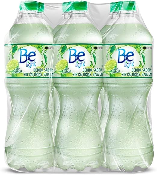 Be Light, Agua Embotellada, Sabor Limón, 1 Litro. Paquete De 6: Amazon ...