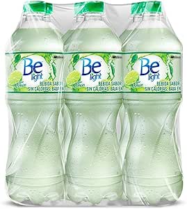 Be Light, Agua Embotellada, Sabor Limón, 1 Litro. Paquete De 6 : Amazon ...