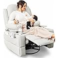 Amazon.com: MAMAZING Rocking Chair Nursery with Adjustable Armrests ...