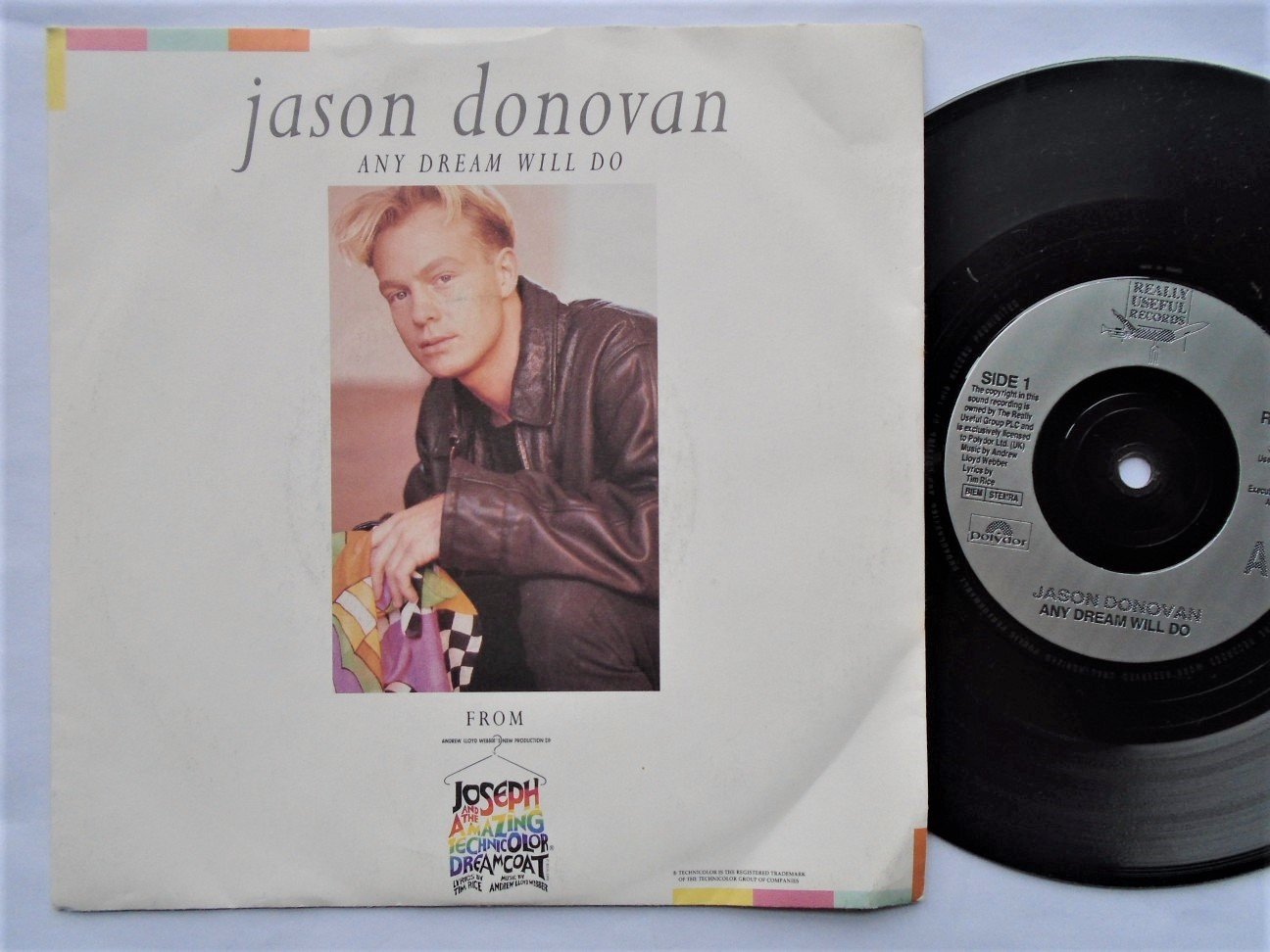 Jason Donovan - JASON DONOVAN Any Dream Will Do UK 7" 45 - Amazon.com Music