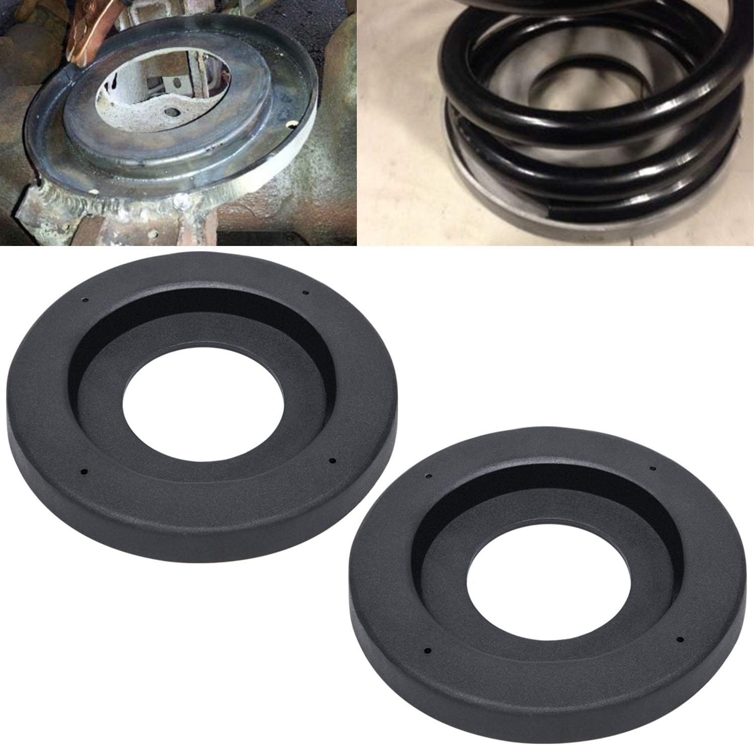 Amazon.com: 2PCS Solid Axle Coil Spring Bucket,Coil Spring Perch,Coil ...