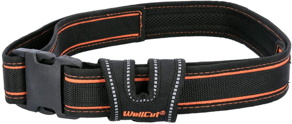 WELLCUT Electricians Work Tool Belt Comfortable 3D Mesh Padding Quick ...