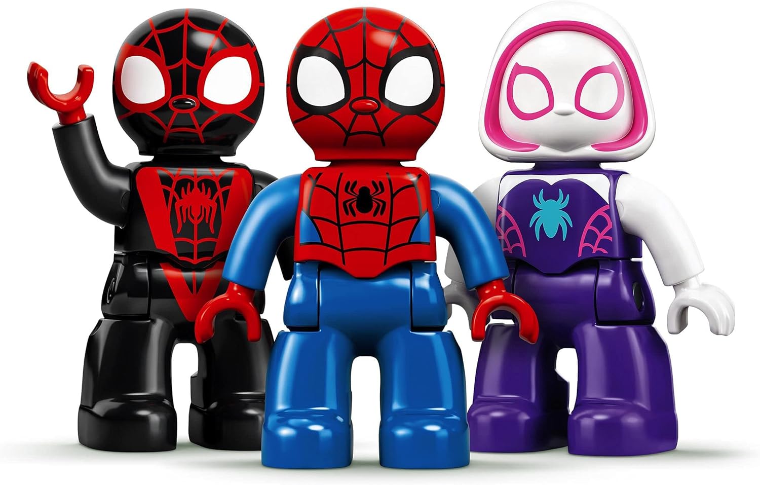 LEGO 10940 DUPLO Marvel Spider-Man Headquarters Building Toy for ...