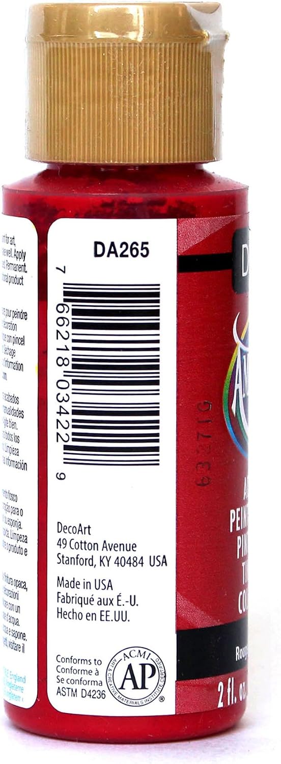 Deco Art Americana Acrylic Multi-Purpose Paint, Tuscan Red – BigaMart