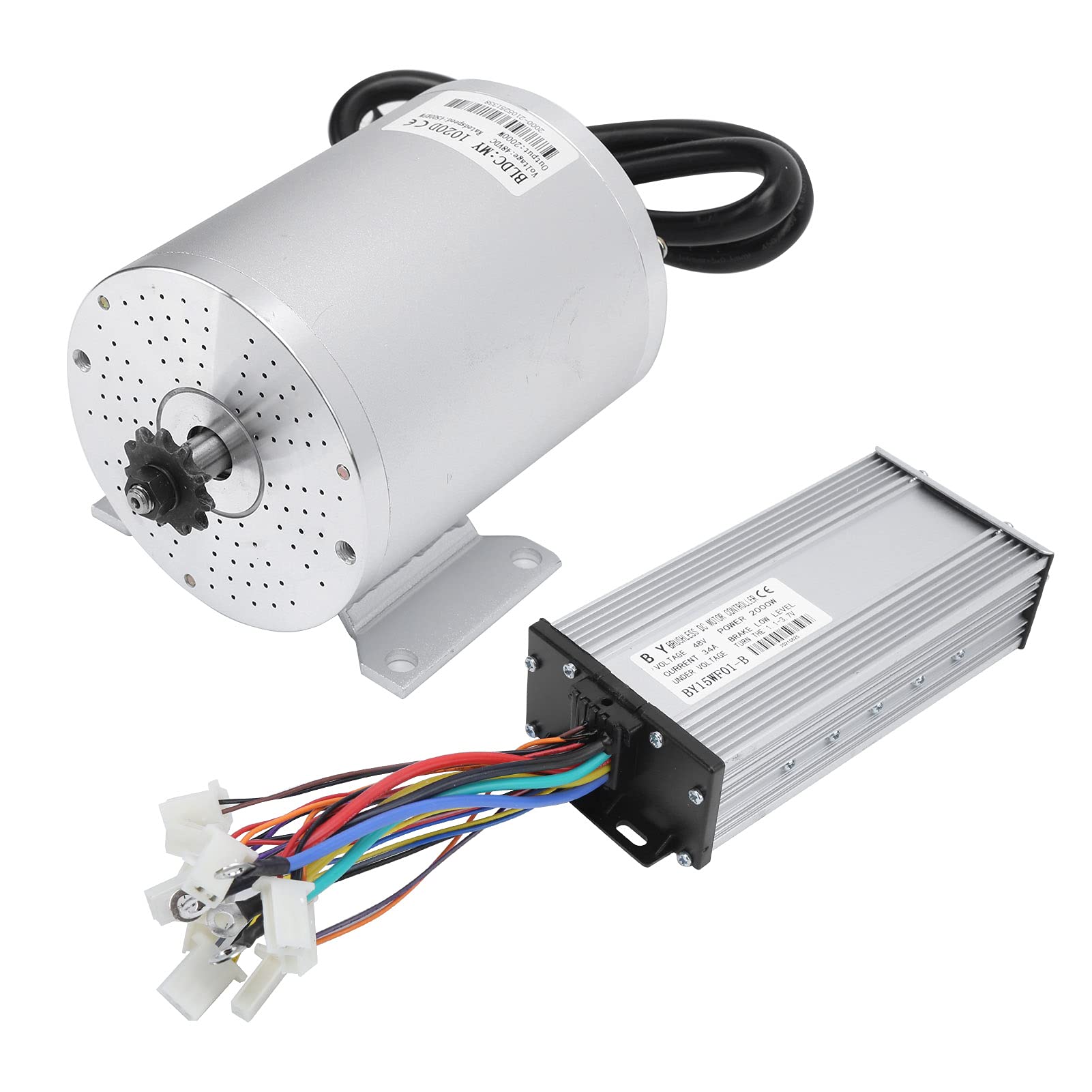 Mua Electric Brushless DC Motor Kit, 48V 2000W 4500rpm High Speed ...