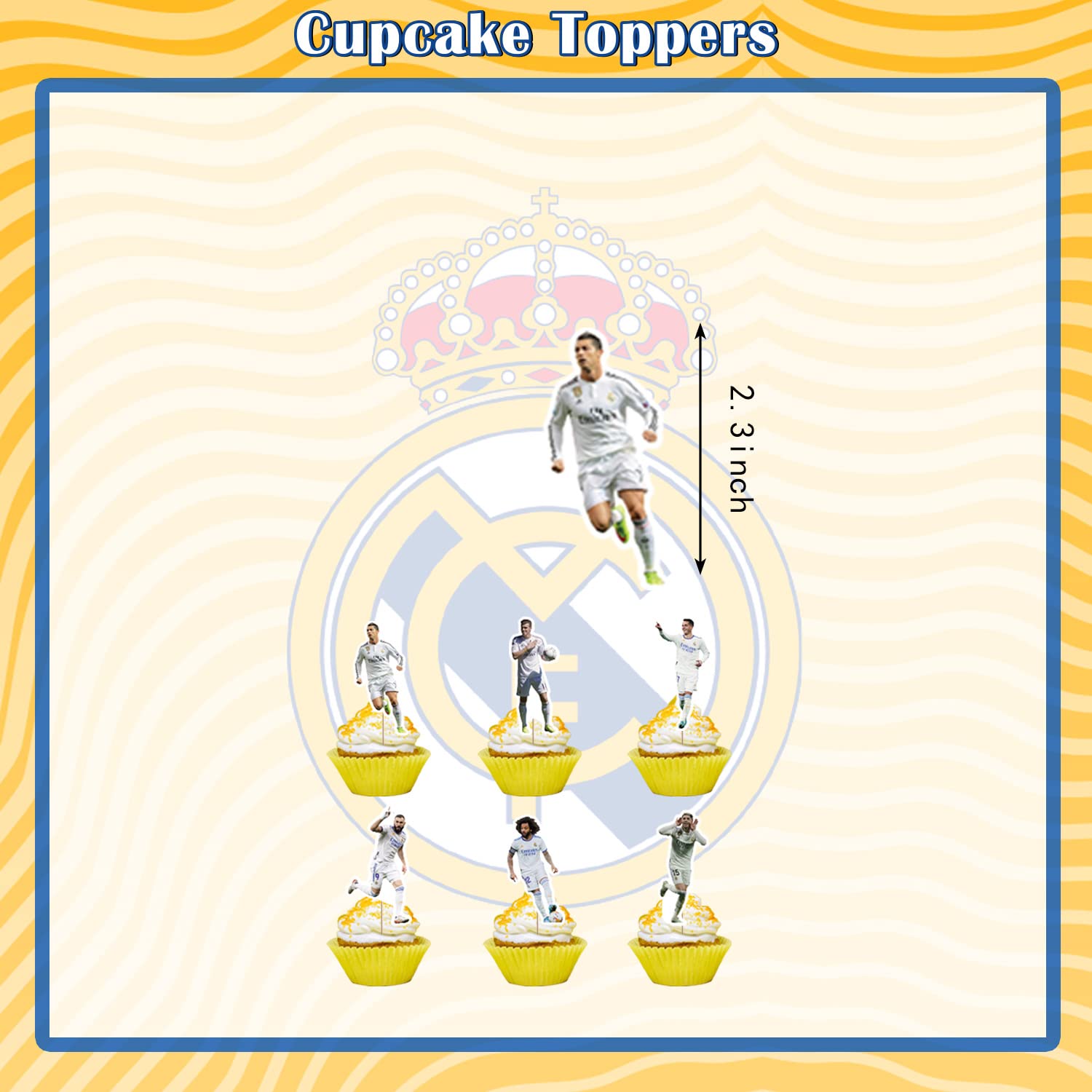 Mua Real Madrid CF Birthday Party Decorations Cristiano Ronaldo Soccer ...