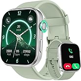 Amazon.com: IOWODO Smart Watch for Men Women - 1.85''HD Screen with ...