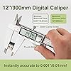 SCITOOLS All-Metal Digital Caliper 0-12" Measuring Tool, Micrometer ...