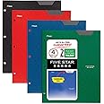 Amazon.com : Five Star 2 Pocket Folders, 4 Pack, Stay-Put Folders ...