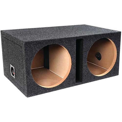 Bbox Dual Vented 10 Inch Subwoofer Enclosure - Pro Audio Tuned Dual Car ...