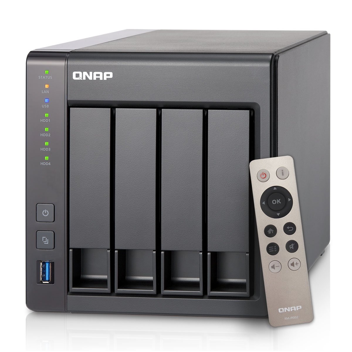 Buy QNAP 4 Bay NAS With 12TB Storage Capacity Preconfigured RAID 5 Buy QNAP 4 Bay NAS With 12TB Storage Capacity Preconfigured RAID 5