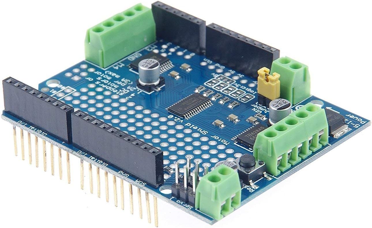ARCELI Stepper Servo Robot Shield v2 con PWM Driver Shield para Arduino ...