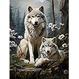 Amazon.com: Reofrey DIY Diamond Art Painting Kits for Adults Wolf ...