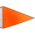 Amazon.com : Heavy Duty Orange Safety Flag 12x18 Inch -Longest Lasting ...