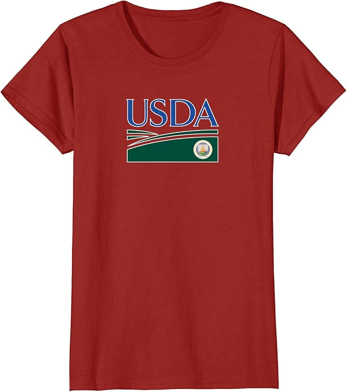 Amazon.com: US DEPARTMENT OF AGRICULTURE T-SHIRT.: Clothing