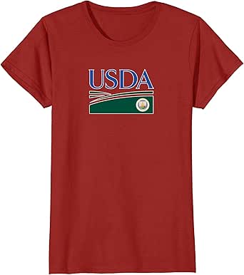 Amazon.com: US DEPARTMENT OF AGRICULTURE T-SHIRT.: Clothing