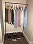 Amazon.com: Real Home Innovations Modern Industrial Style Garment Rack ...