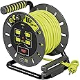 Amazon.com: Masterplug 60ft Cord Reel, Retractable Extension Lead with ...