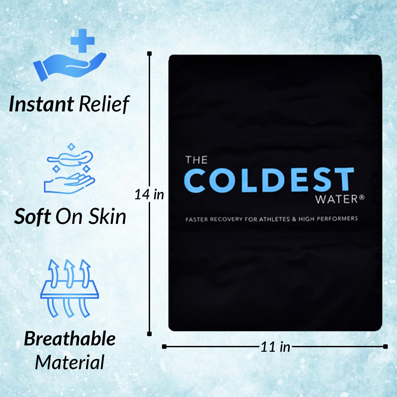Mua Coldest Gel Ice Pack, Reusable Flexible Ice Packs for Injuries ...