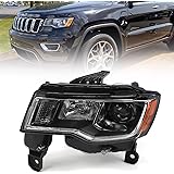 Amazon.com: Huray Right Headlight Assembly for Jeep Grand Cherokee 2017 ...