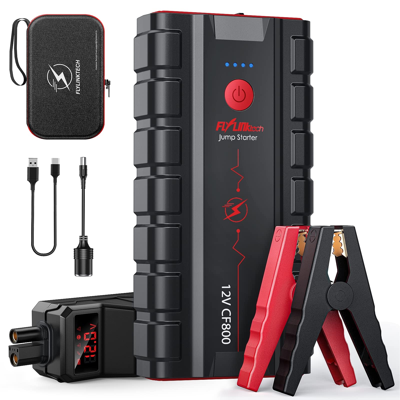 Mua Portable Car Jump Starter, FLYLINKTECH 3000A Peak Car Battery ...