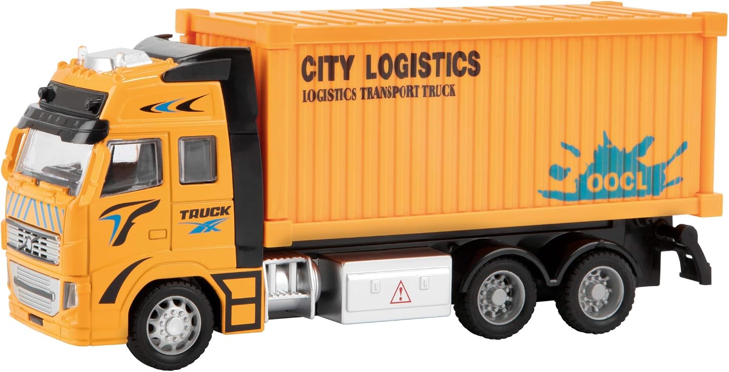 UMKY Die cast Logistics Transport Truck Container Boys Toys – BigaMart