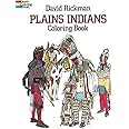 Plains Indians Coloring Book (Dover Native American Coloring Books)