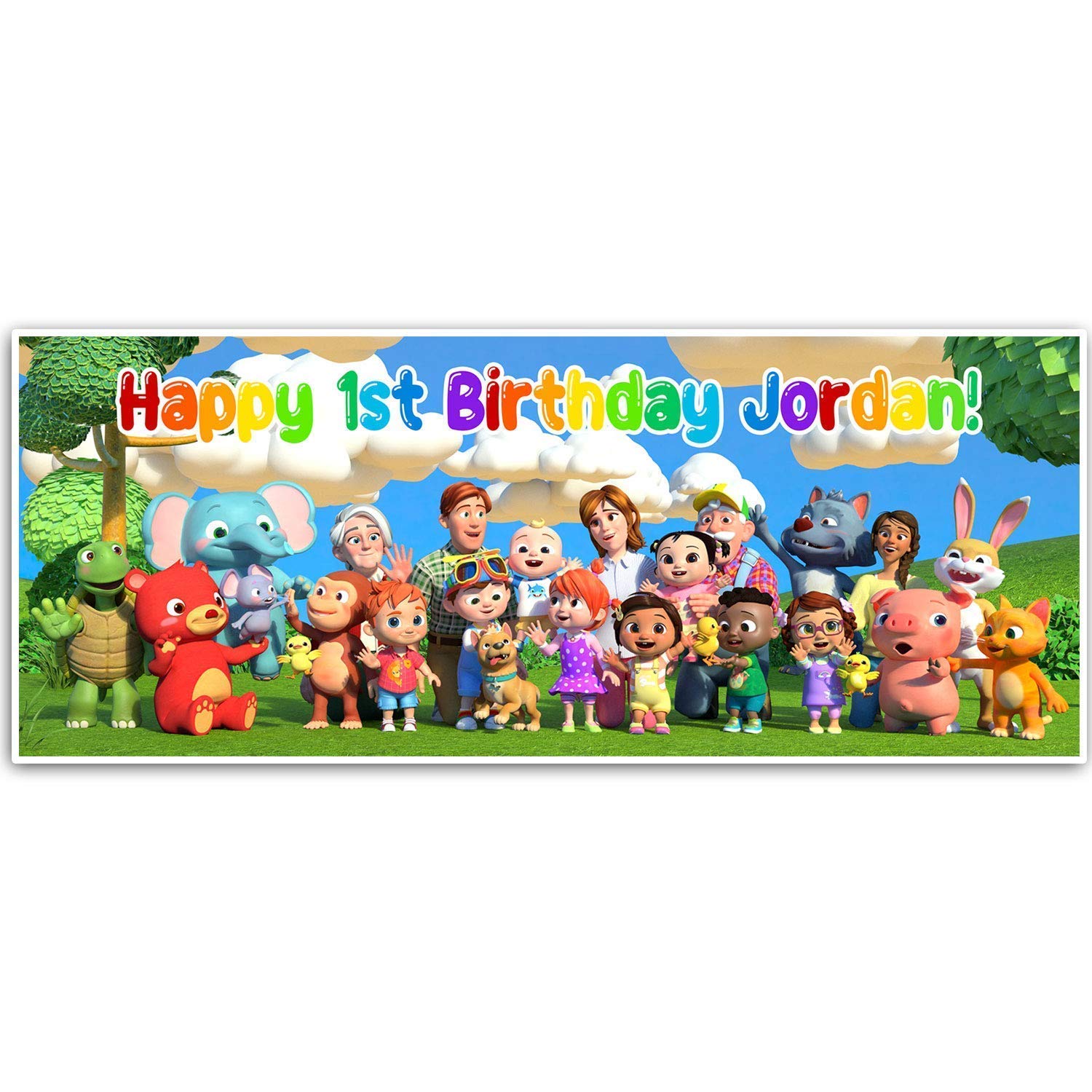 Buy Cocomelon Birthday Banner Online At DesertcartINDIA Buy Cocomelon Birthday Banner Online At DesertcartINDIA