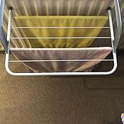 DIVCHI 5 Bar Radiator Folding Airer Radiator Towel Holder Clothes Dryer ...