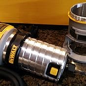 DEWALT DWP611PK 1.25 HP Max Torque Variable Speed Compact Router Combo ...