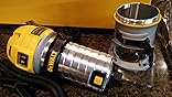 DEWALT Router Fixed/Plunge Base Kit, Variable Speed, 1.25-HP Max Torque ...