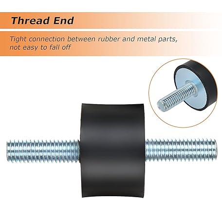 Mua FVIEXE 8PCS M8 Rubber Isolator Mounts, Anti Vibration Generator ...