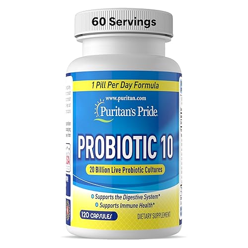 Probiotic 10 with Vitamin D to support immune function* 120 count by ...