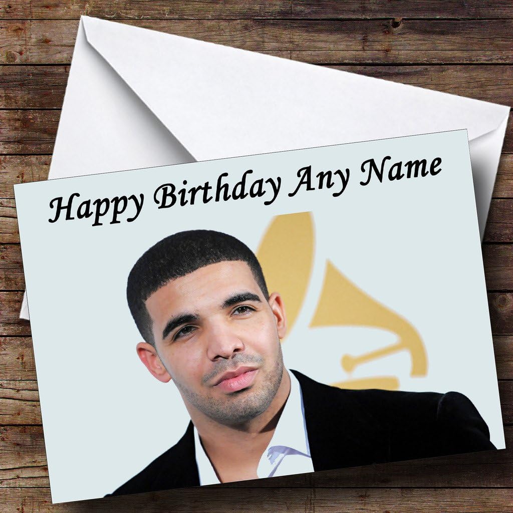 Drake Personalised Birthday Card: Amazon.co.uk: Office Products