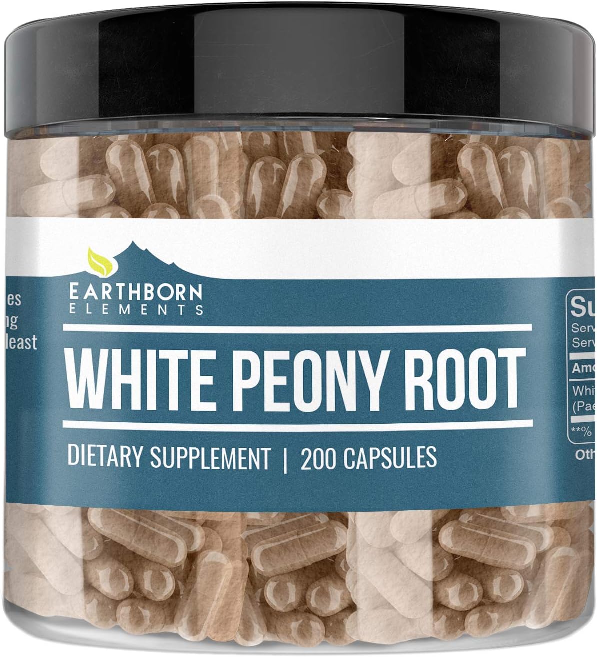 Amazon.com: White Peony Root, 200 Capsules, 760 mg Serving, 100% Pure ...