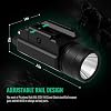Gmconn 1200 Lumens Rail Mounted Compact Pistol Light LED Strobe ...