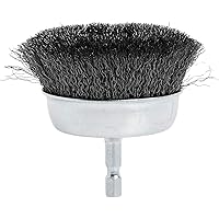 Amazon.com: Forney 72730 Wire Cup Brush, Fine Crimped with 1/4-Inch Hex ...