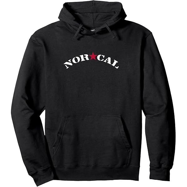 Bandera Norcal En Blanco Y Negro