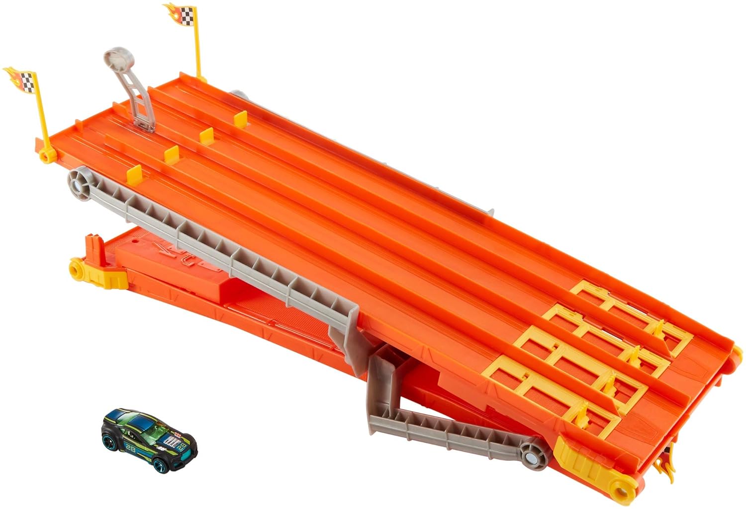 Veicoli Hot Wheels 4-Lane Elimination Race Track Set Giochi e ...