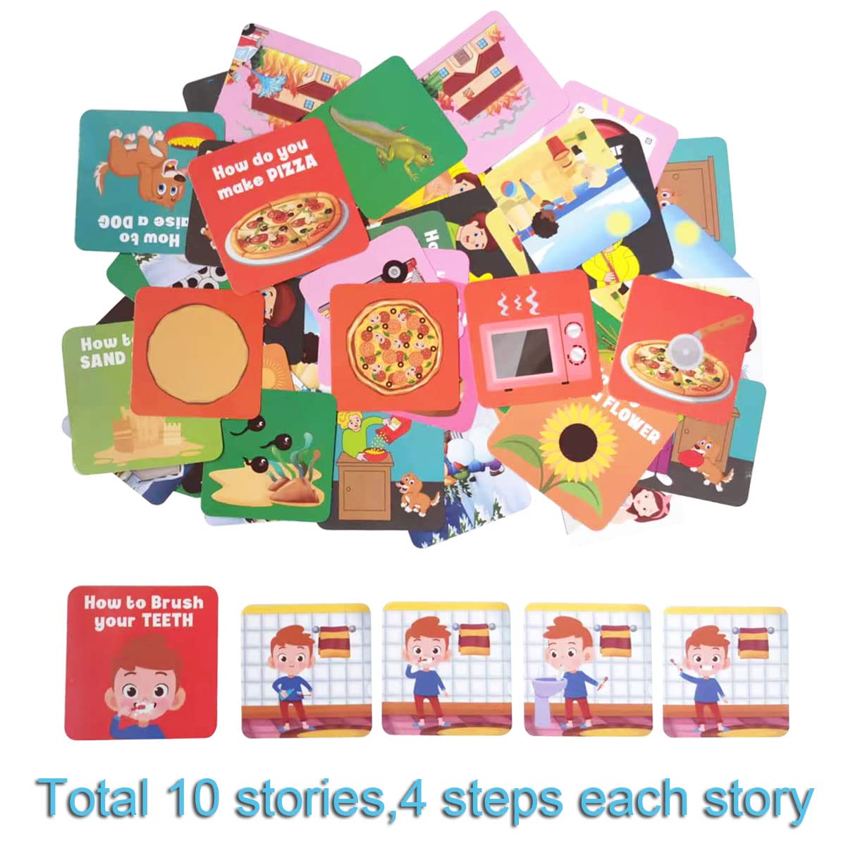 Mua Sequencing Cards autism speech therapy materials,sequencing cards ...