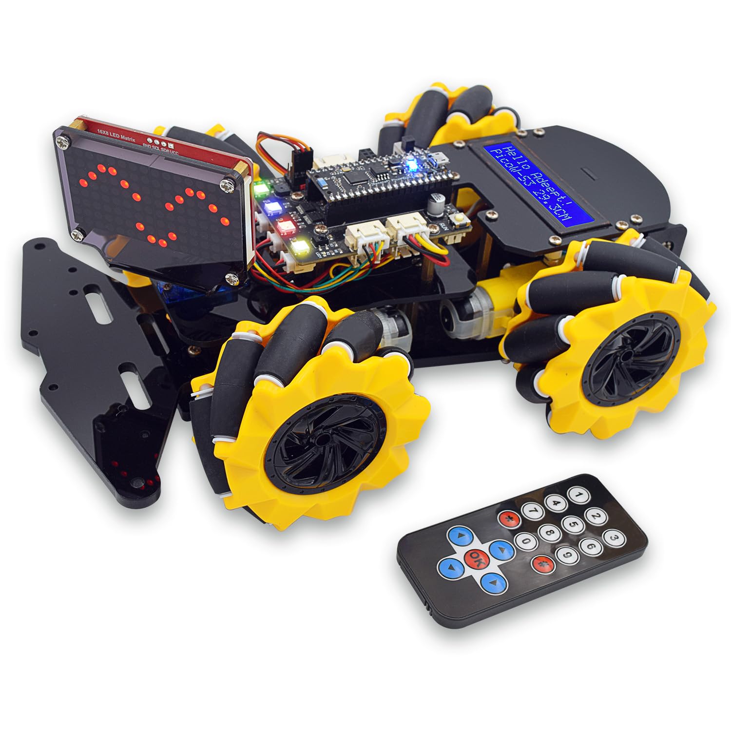 Mua Adeept 4WD Robot Kit Omni-Directional Mecanum Wheels Car for ESP32 ...
